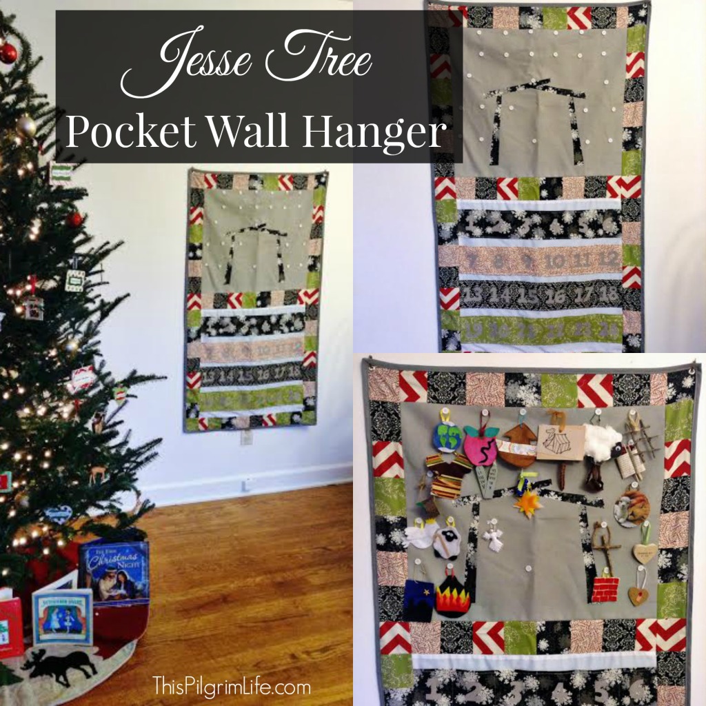 Jesse Tree Pocket Wall Hanger - This Pilgrim Life