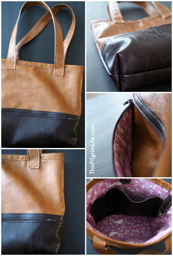 Two Toned Tote Bag - This Pilgrim Life