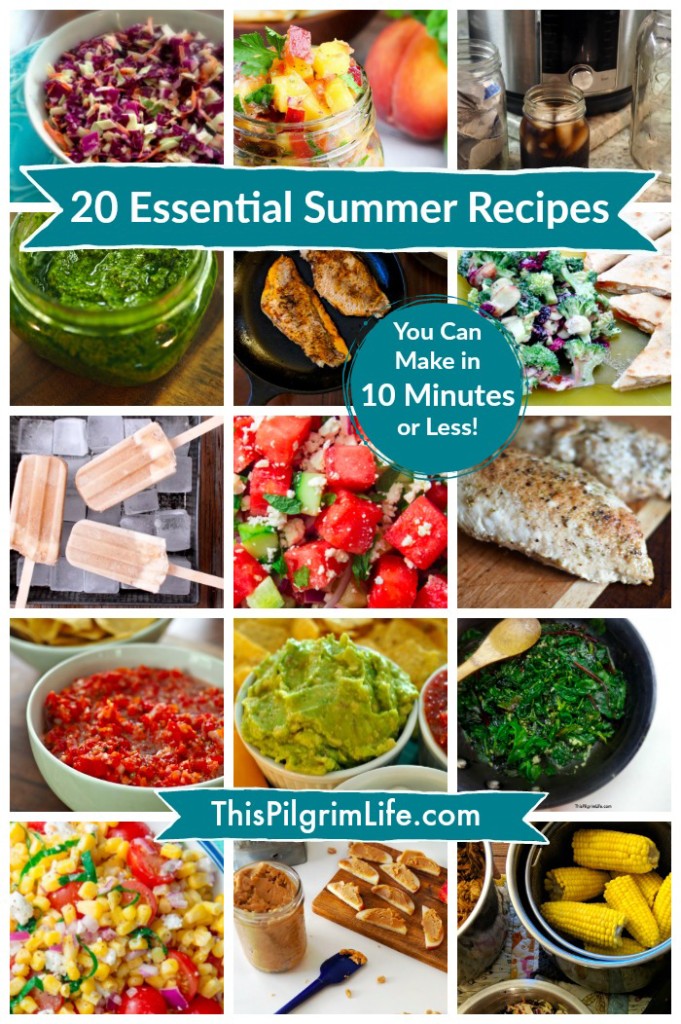 20 Essential Summer Recipes You Can Make In 10 Minutes or Less - This ...