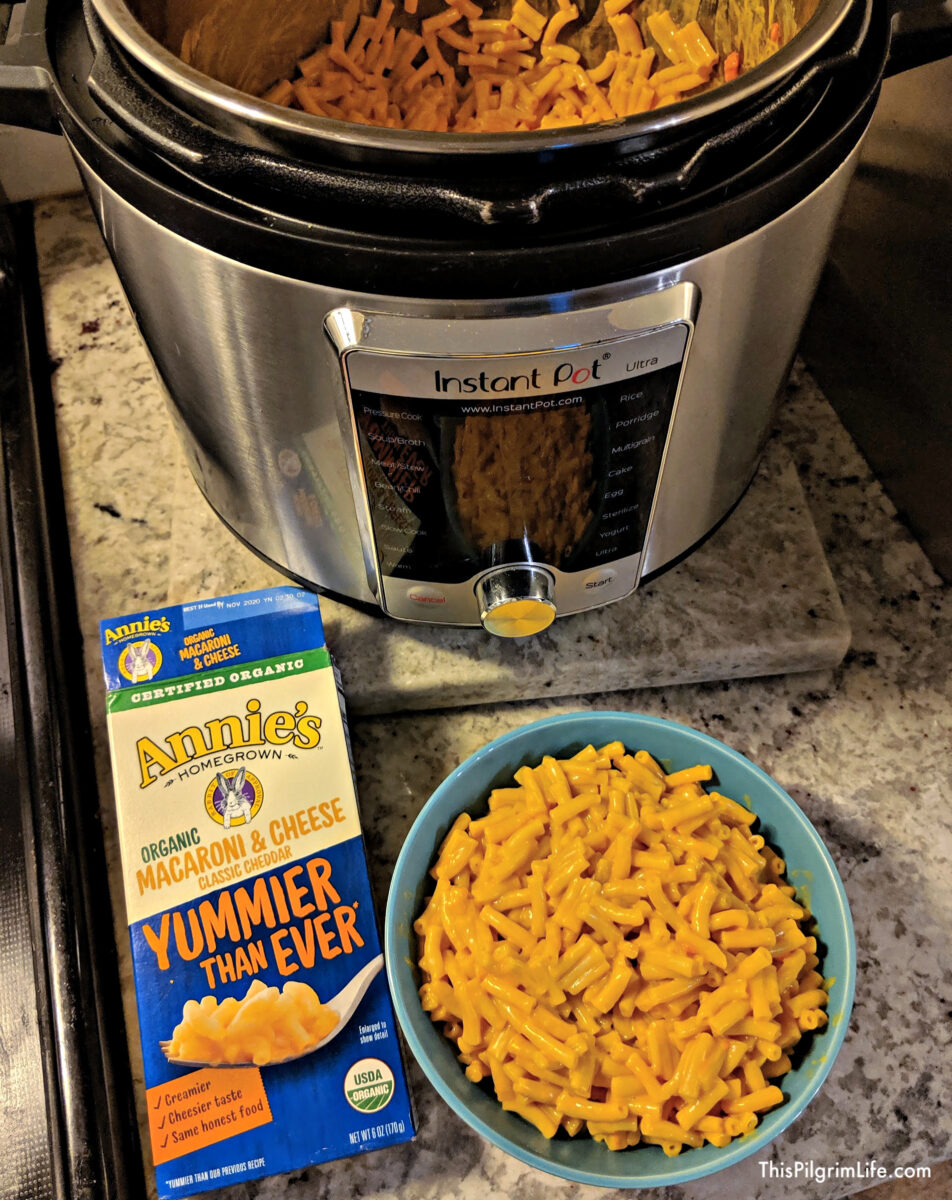 Box Mac'n'Cheese in the Instant Pot (1) - This Pilgrim Life